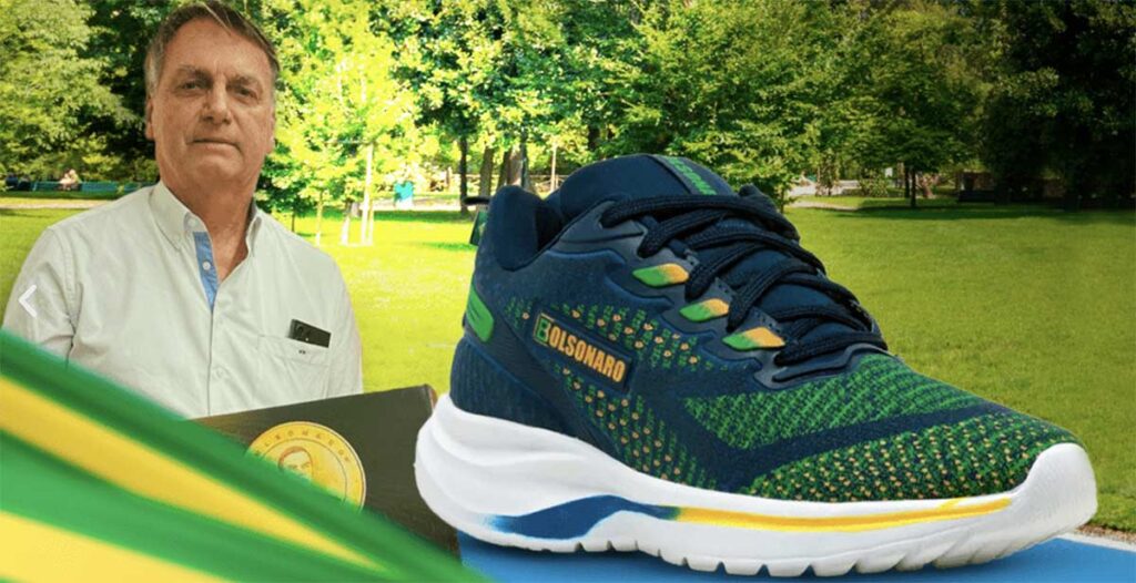 Marca lança linha de calçados em homenagem ao Bolsonaro